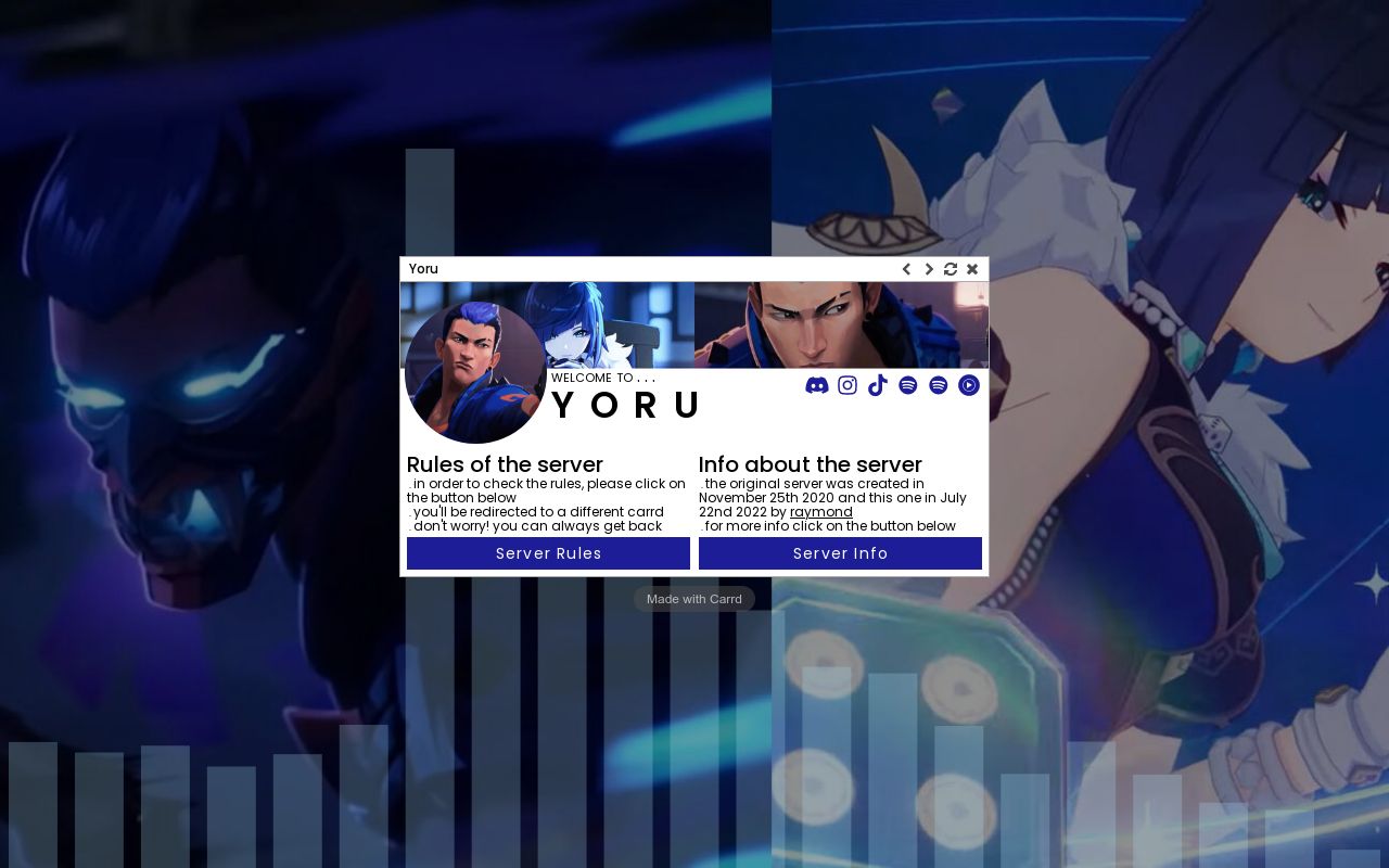 Yoru info